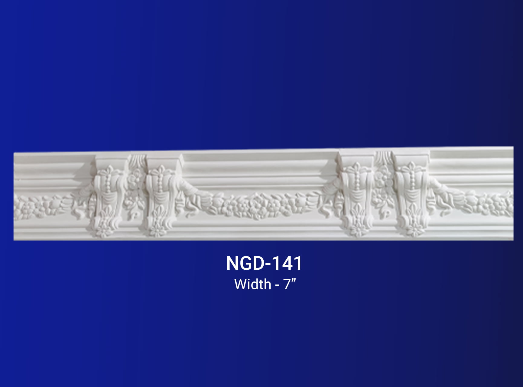 Gypsum Plaster Cornis Strip Design And Model: NGD - 141 | Nova Gypsum ...