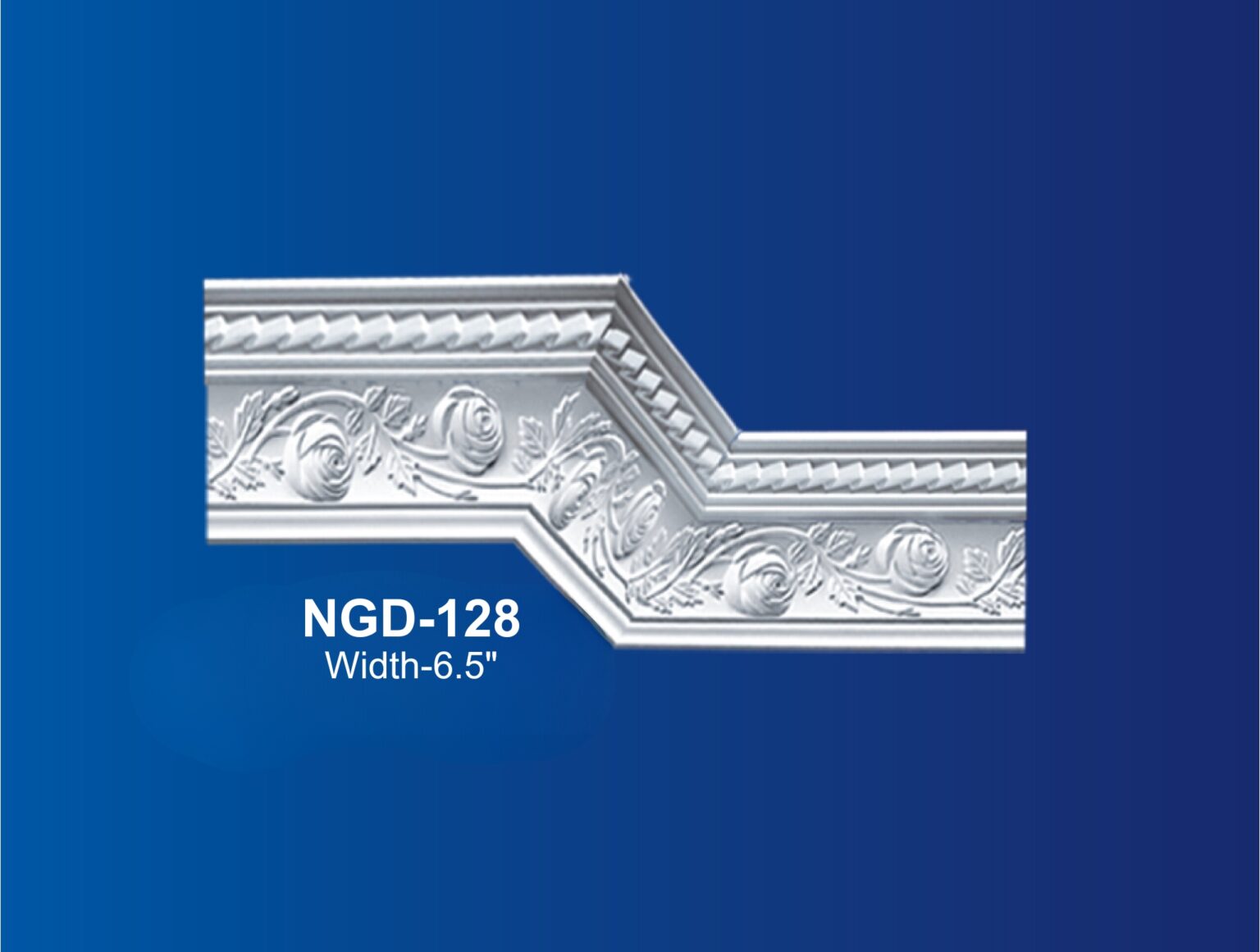 Gypsum Plaster Cornis Strip Design And Model: NGD - 128 | Nova Gypsum ...