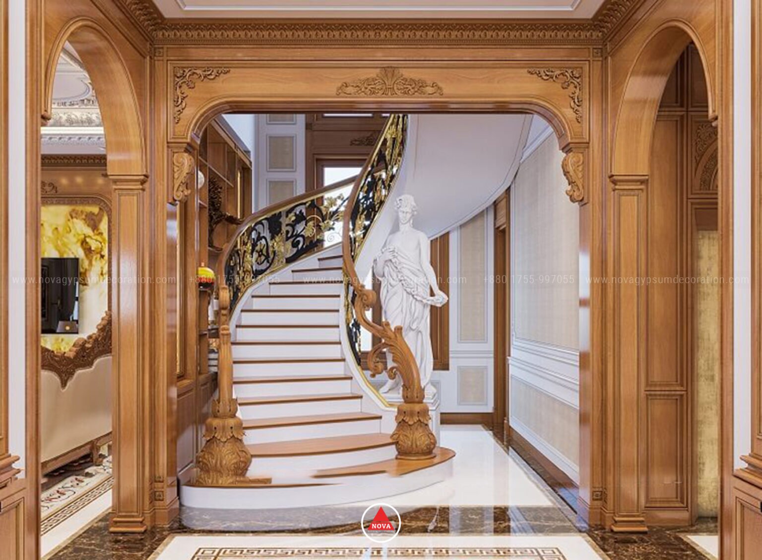 Gypsum Gate Design And Model: NGD-1051 | Nova Gypsum Decoration