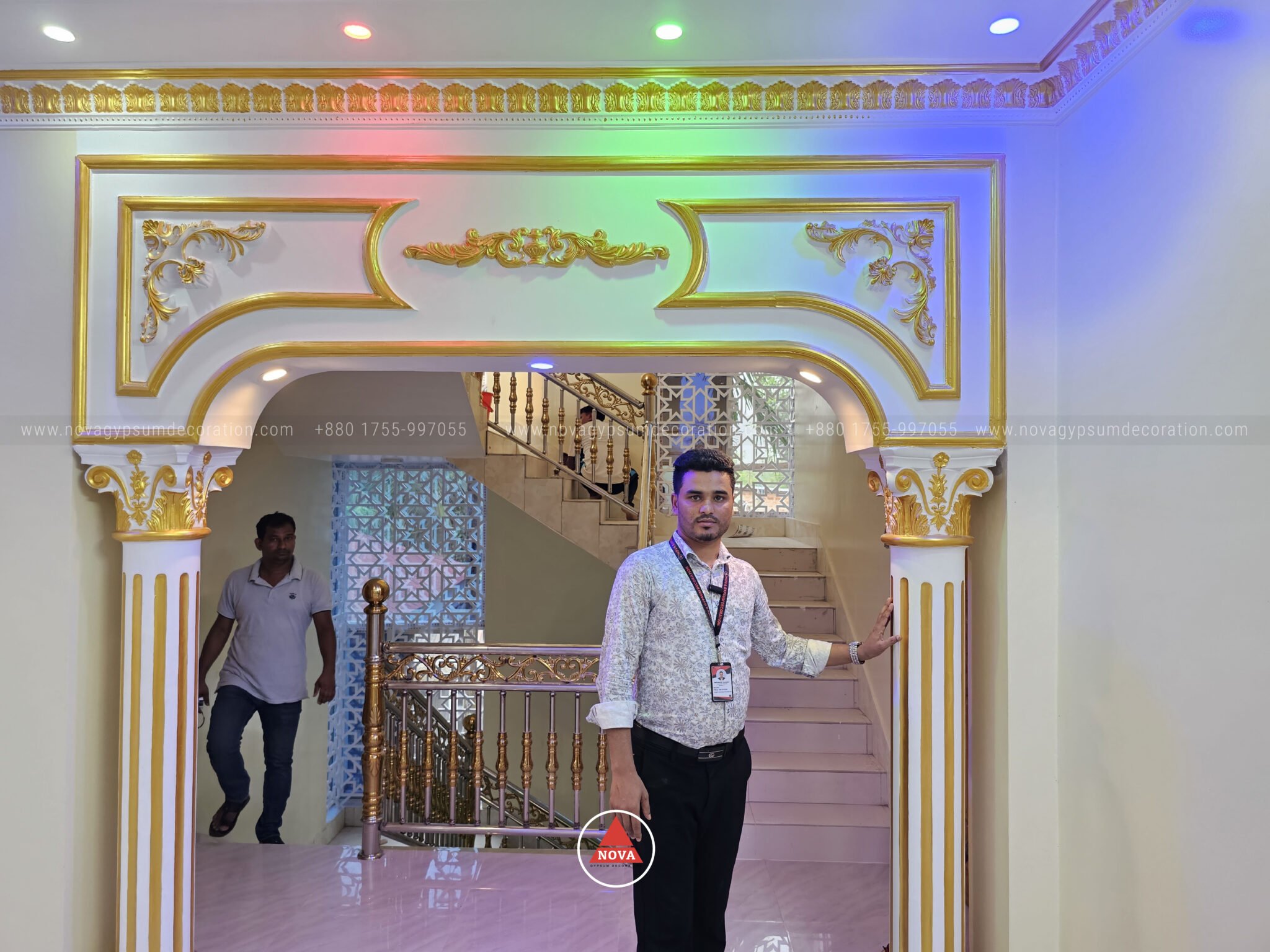 Gypsum Gate Design And Model: NGD-1045 | Nova Gypsum Decoration