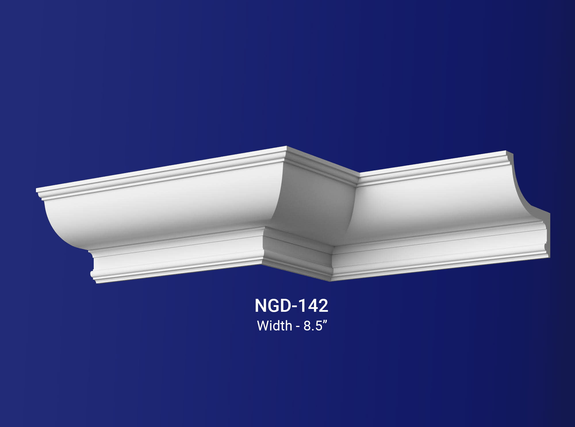 Gypsum Plaster Cornis Strip Design And Model: NGD – 142 | Nova Gypsum ...