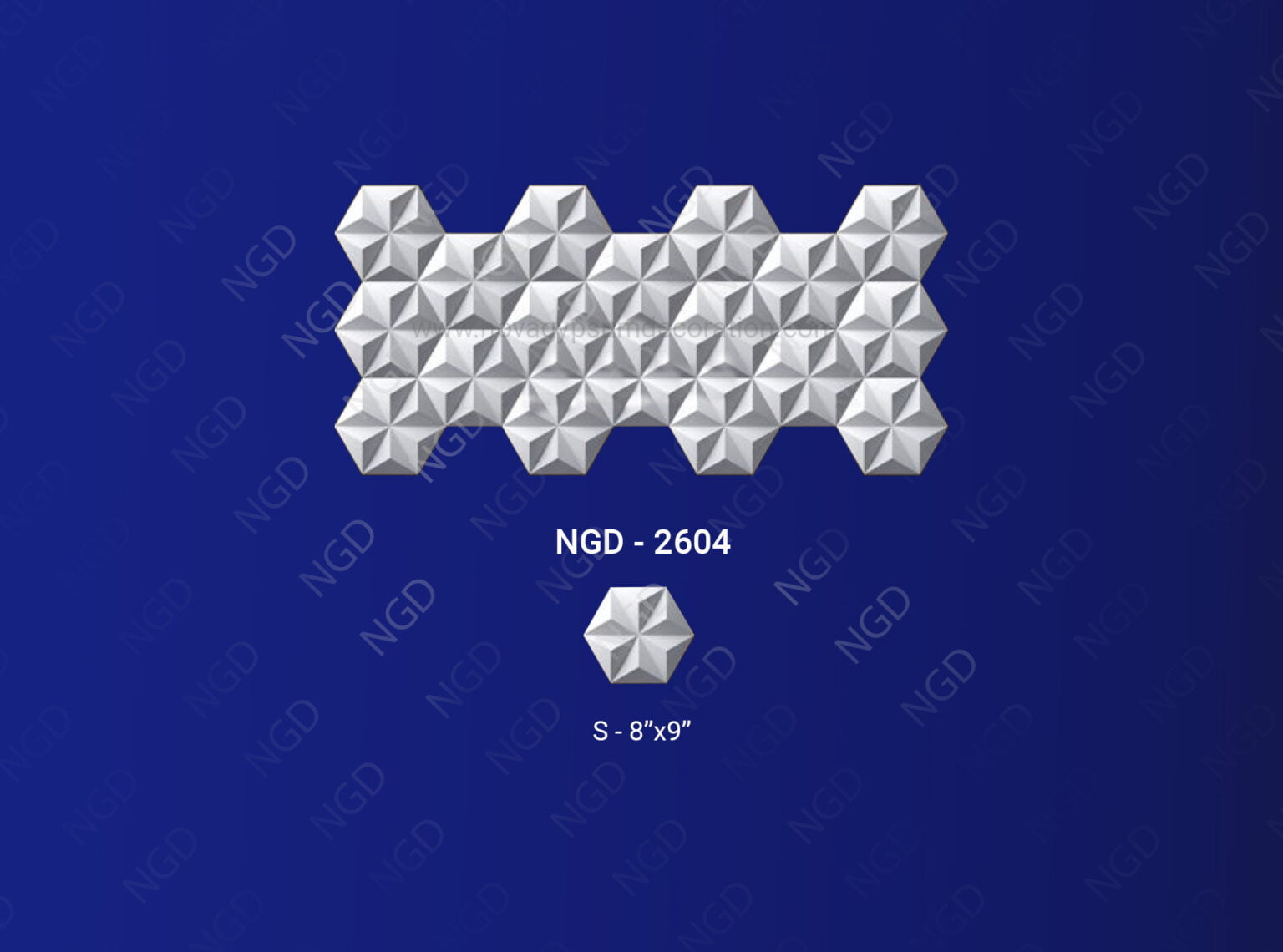 Gypsum 3D Board Design And Model:NGD-2604 | Nova Gypsum Decoration