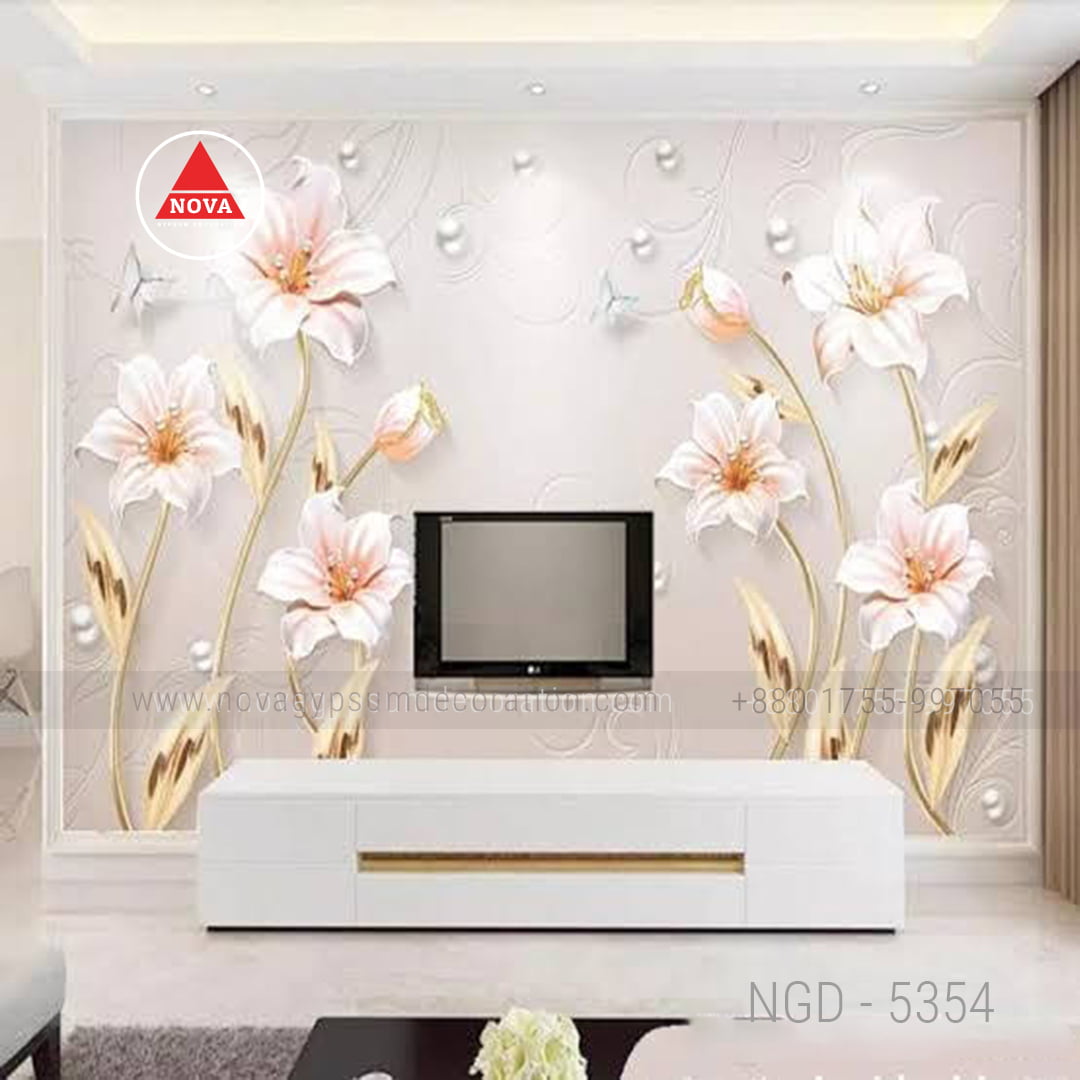 3d Wall painting Design and Model:NGD-5354 - Nova Gypsum Decoration