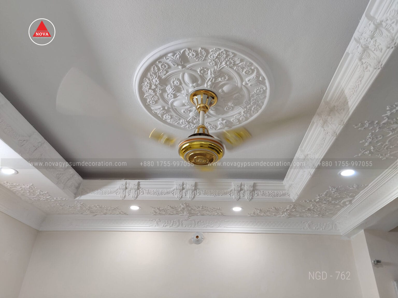 Gypsum Ceiling Decoration And Model: NGD-762 | Nova Gypsum Decoration